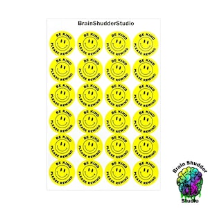 Be Kind Please Rewind VHS Movie Labels | Round VHS Movie Label Stickers ...