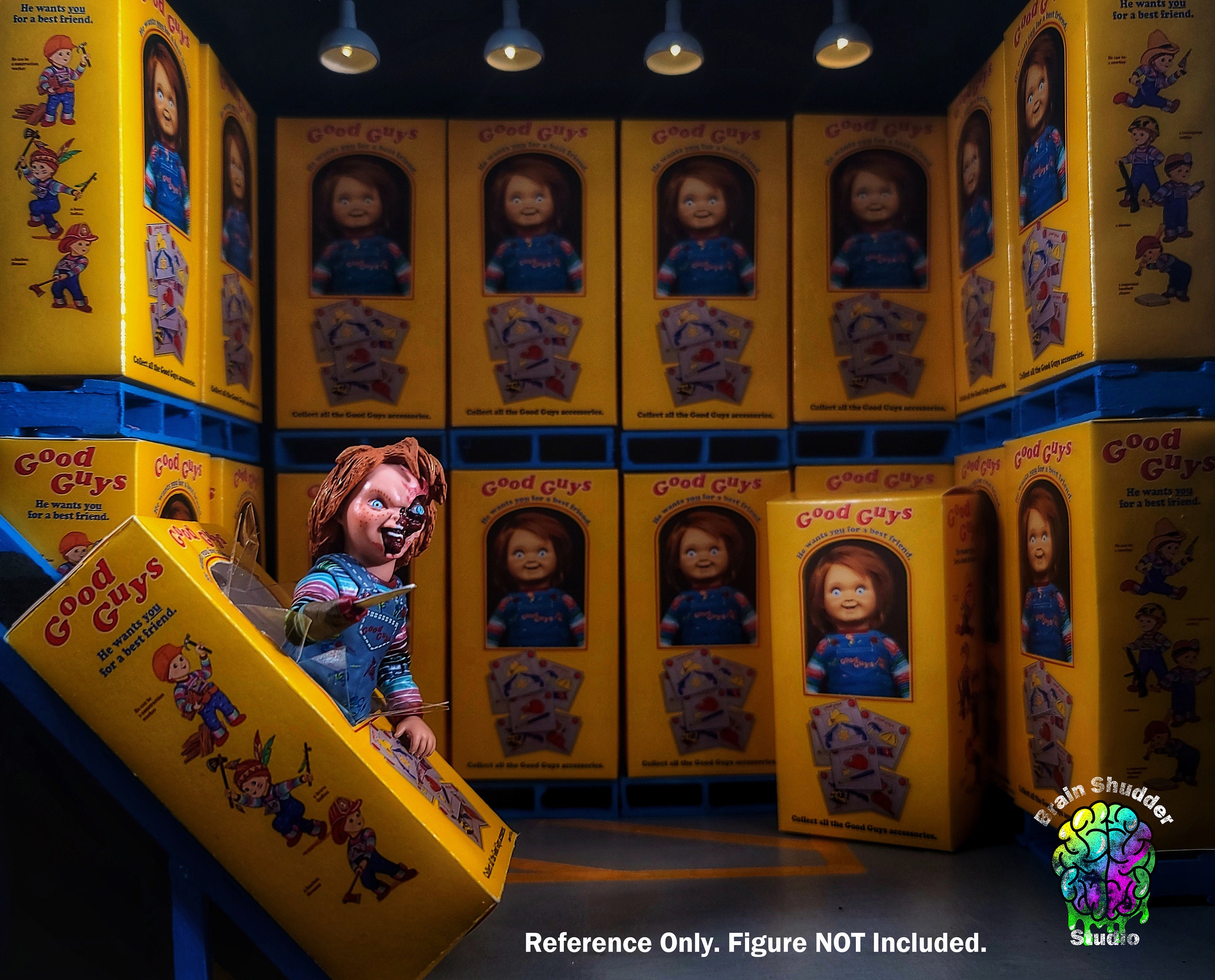 Child's Play Chucky Doll Box Ships to You Cut With Fold - Etsy Australia