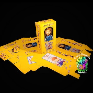 Child's Play Chucky Doll Box | Ships to You Cut, With Fold Lines Scored ...