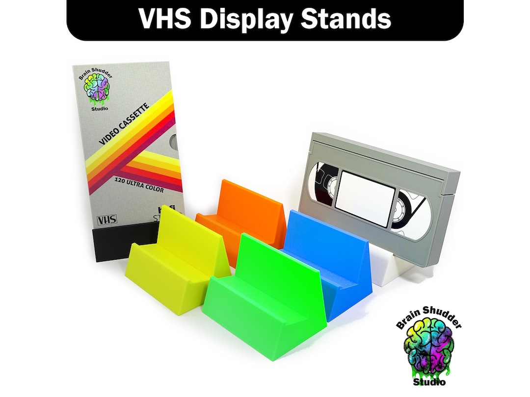 VHS Tape Display Stands | Gifts for Movie Fans - Etsy
