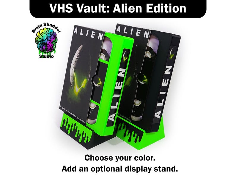 VHS Vault: Alien Edition | Trinket Storage Box | Gifts for Sci-fi Movie ...