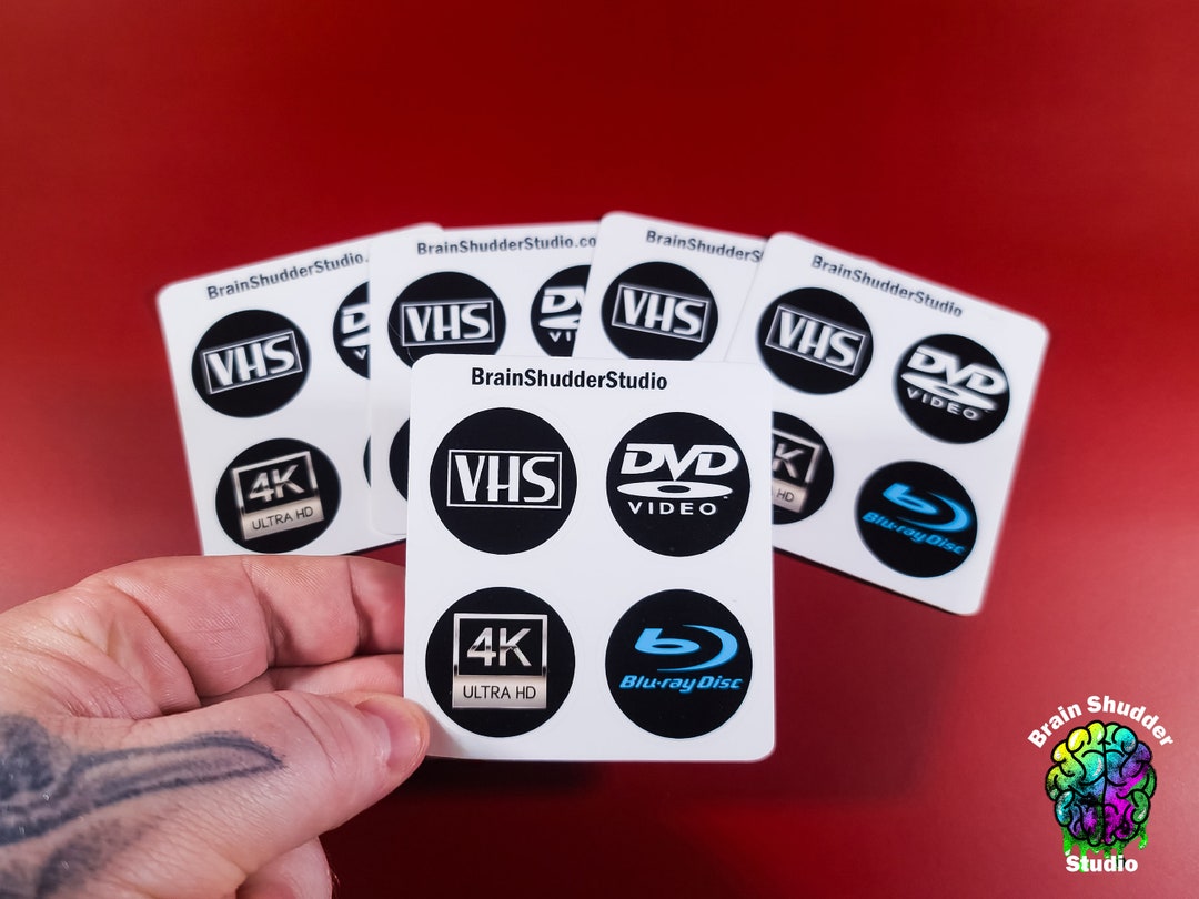 Movie Format Logo Mini Sticker Sheet | Gifts for Movie Collectors - Etsy