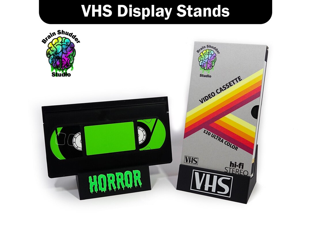 VHS Tape Display Stands | Gifts for Movie Fans - Etsy