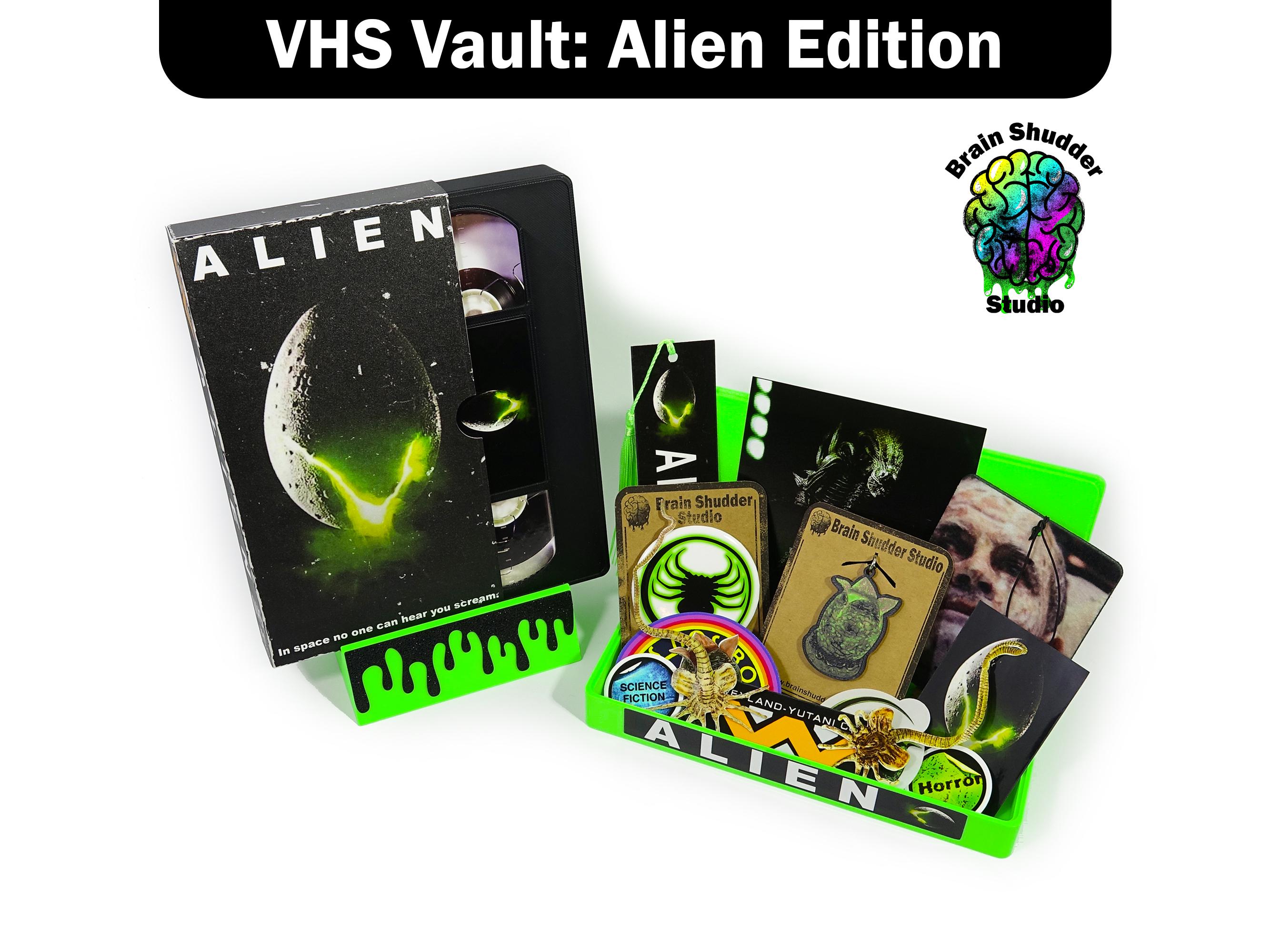 VHS Vault: Alien Edition | Trinket Storage Box | Gifts for Sci-fi Movie ...