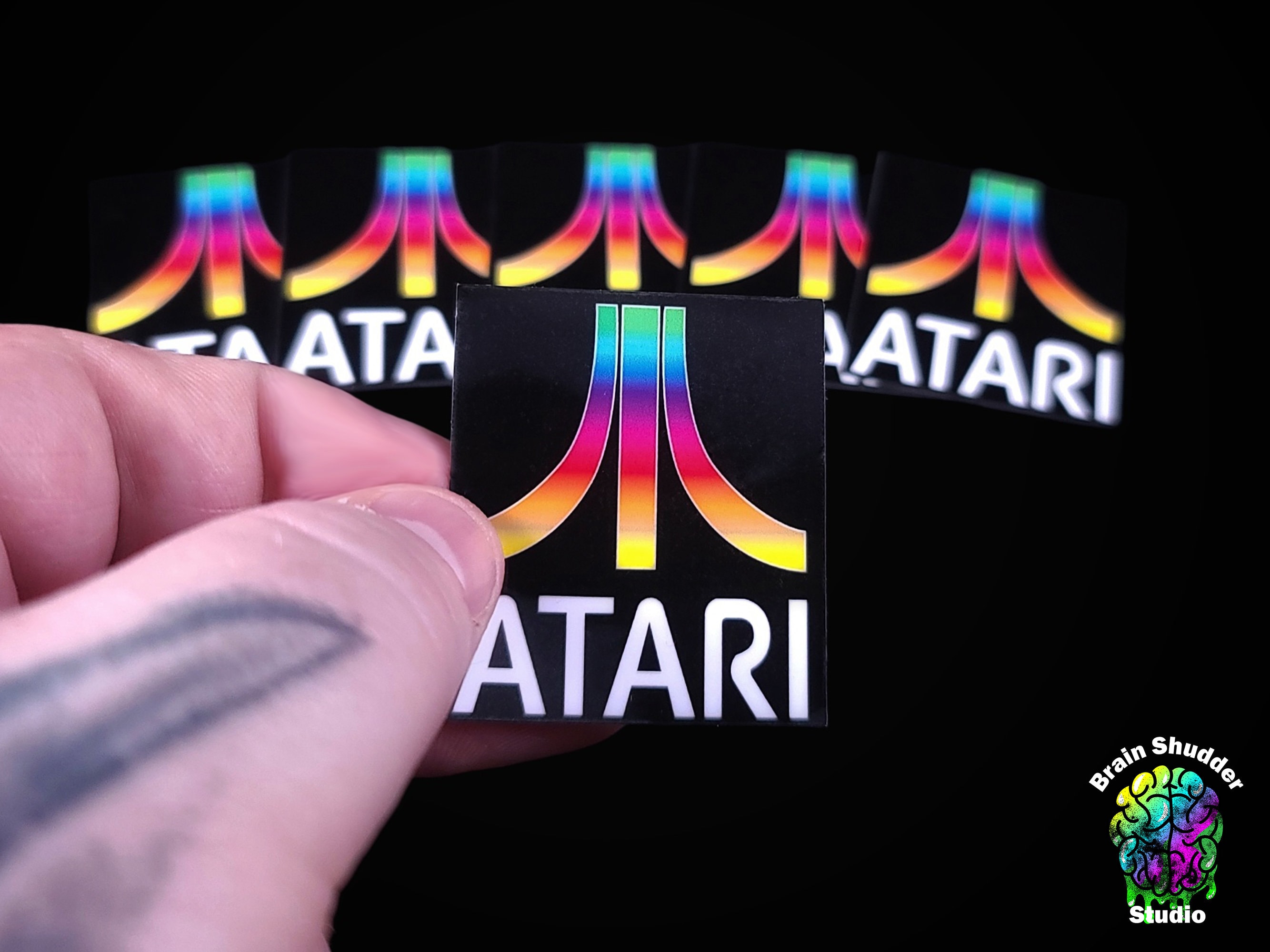 Atari Rainbow Logo