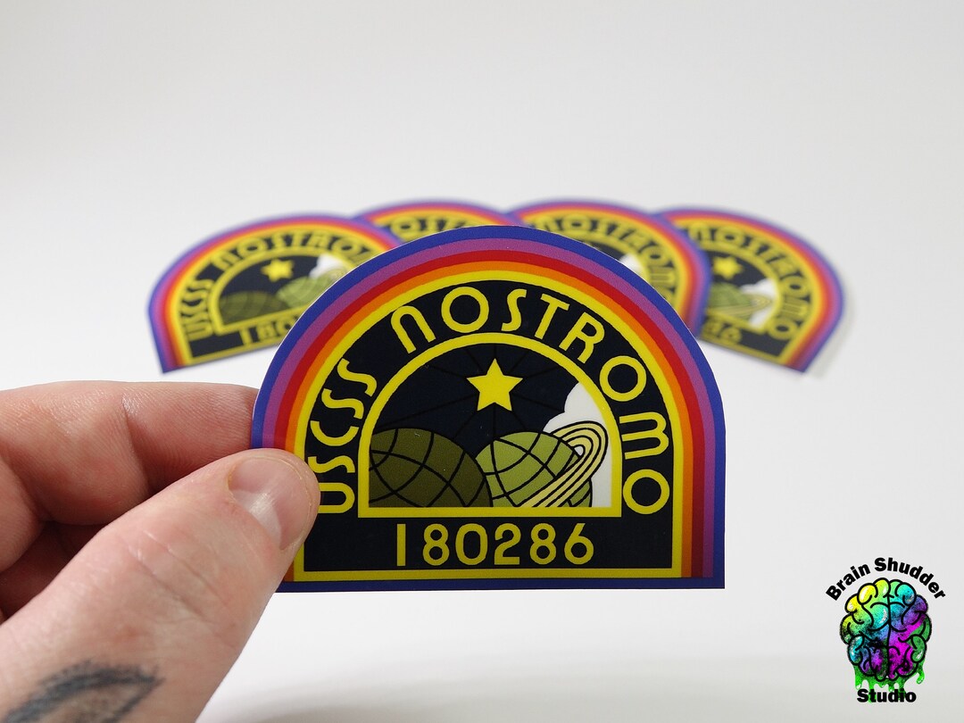 Buy USS Nostromo Sticker Alien Movie Gifts for Sci-fi Fans Online in ...