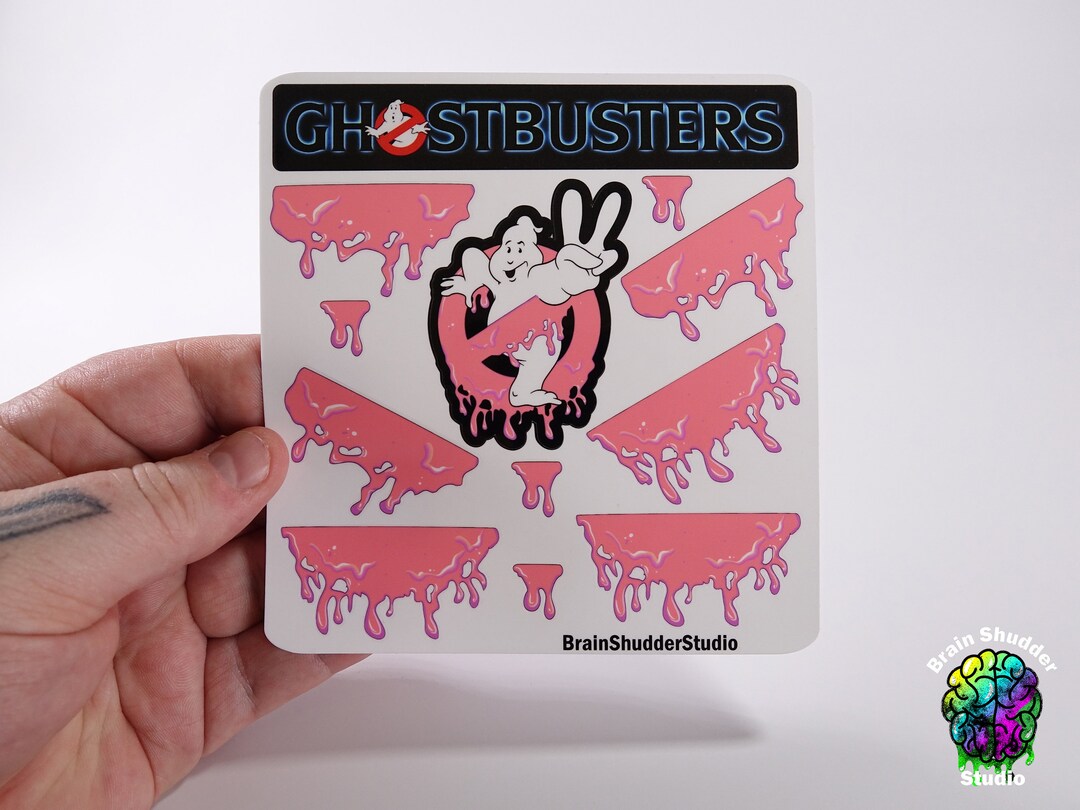 Ghostbusters II Pink Slime Sticker Sheet | Gifts for Movie Fans - Etsy