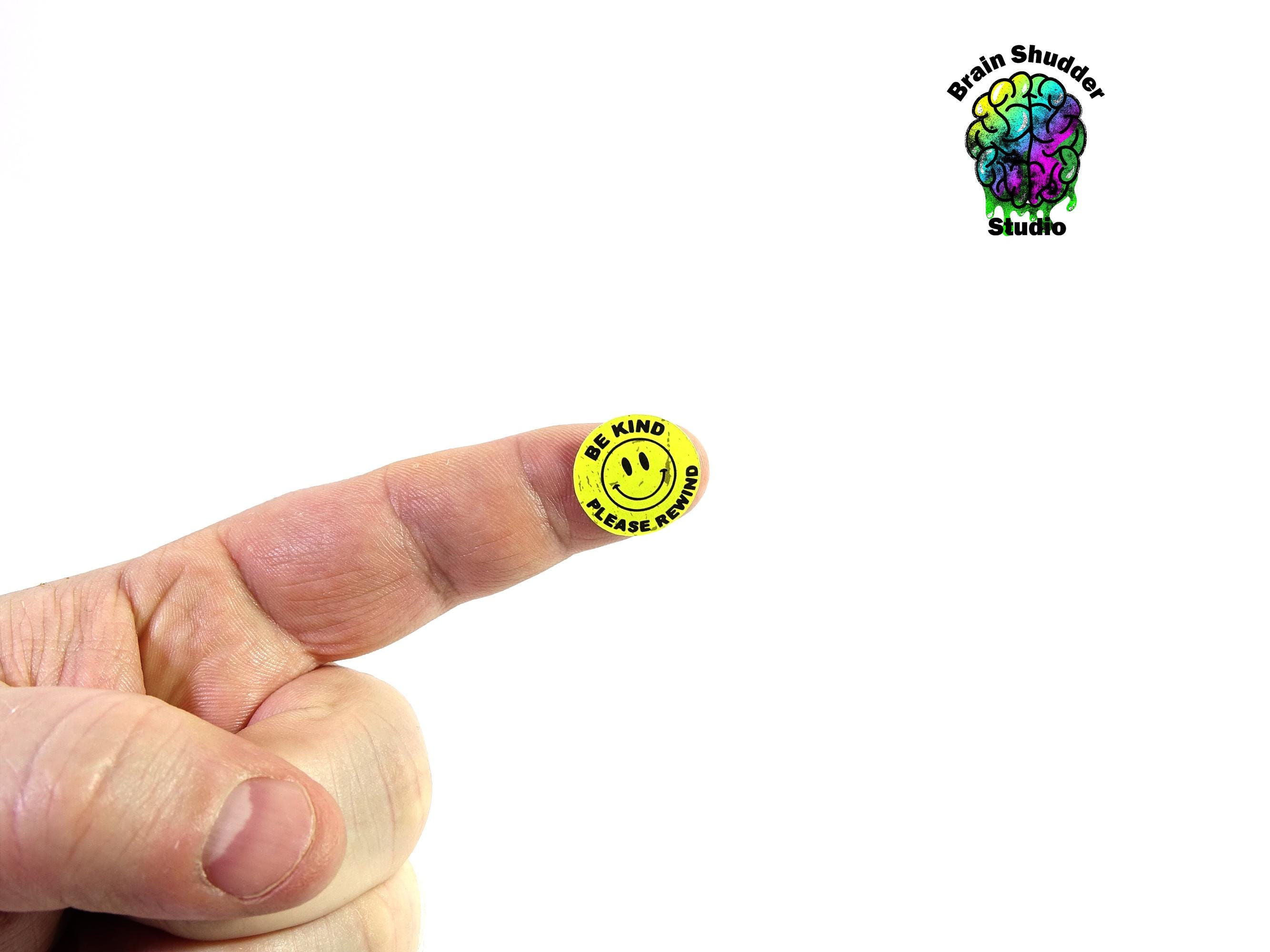 Be Kind Please Rewind VHS Movie Labels | Round VHS Movie Label Stickers ...