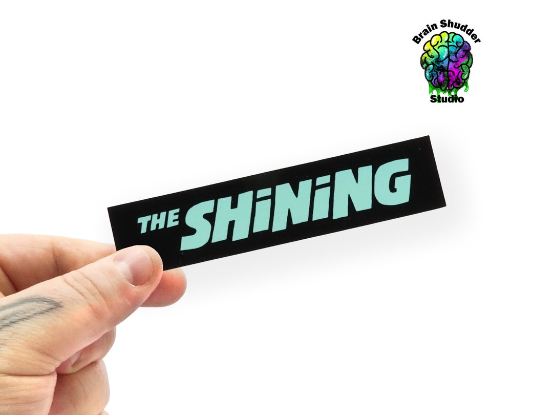The Shining Sticker | Blue Variant | Gifts for Horror Movie Fans - Etsy