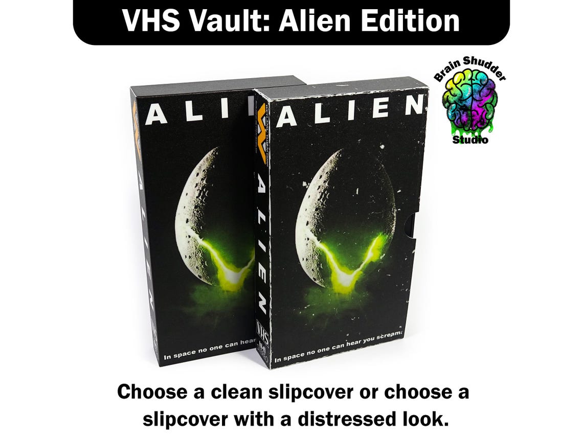 VHS Vault: Alien Edition | Trinket Storage Box | Gifts for Sci-fi Movie ...