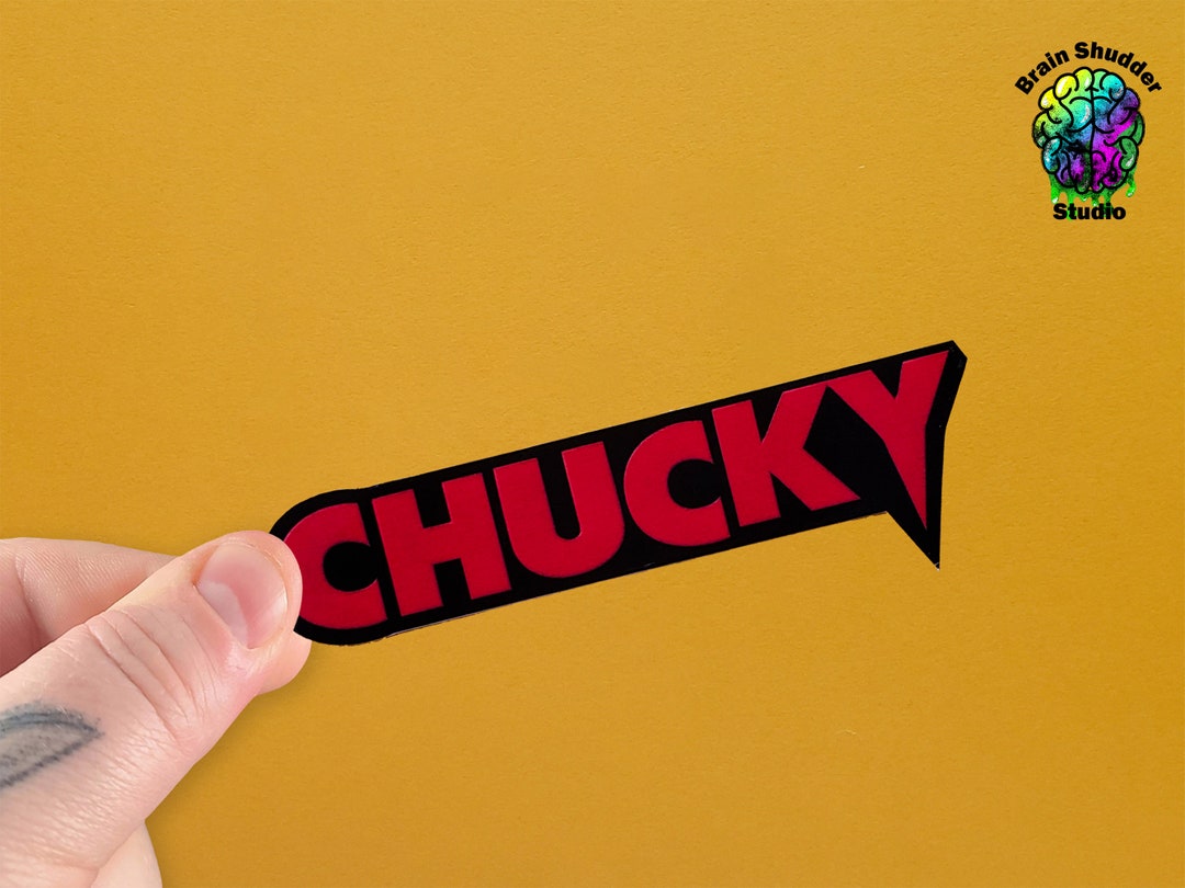 Chucky Sticker | Child's Play | Gifts for Horror Movie Collectors - Etsy