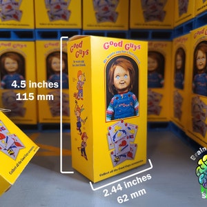 Child's Play Chucky Doll Box | Ships to You Cut, With Fold Lines Scored ...