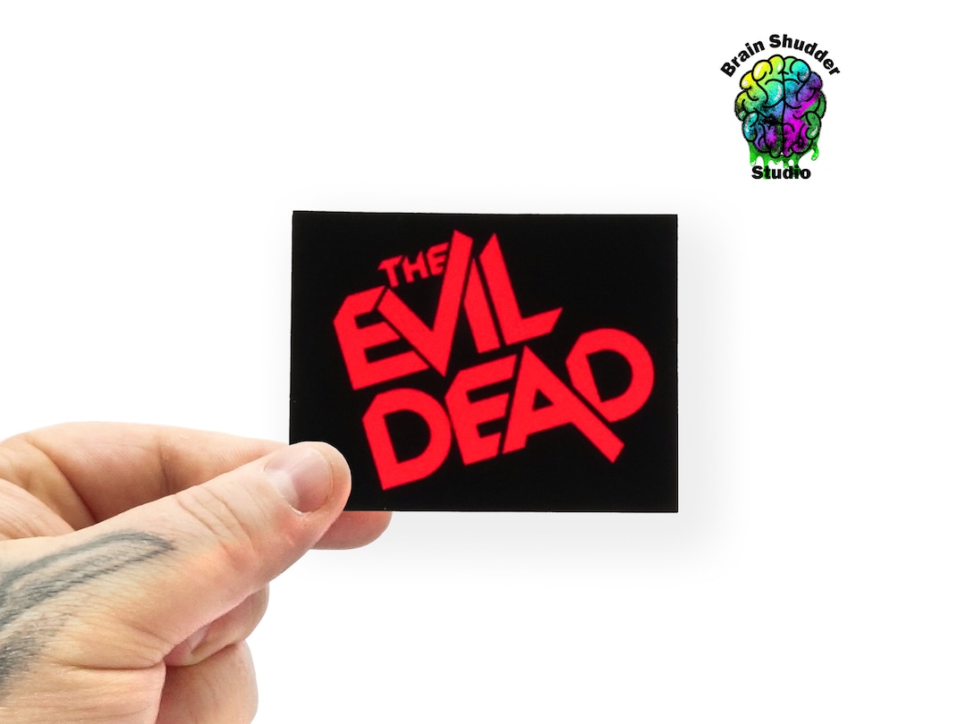 Evil Dead Title Sticker | Gifts for Horror Movie Fans! - Etsy