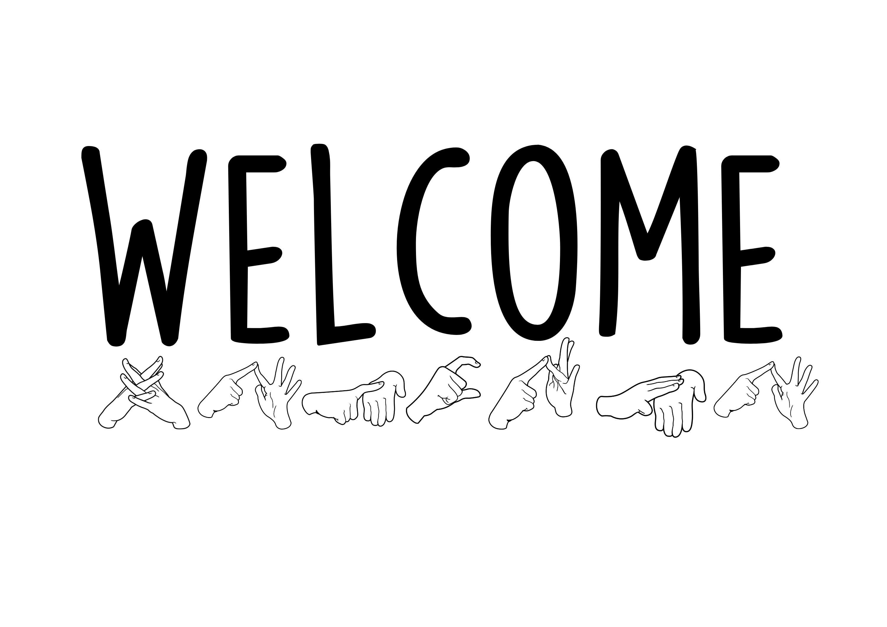 Harmony Day AUSLAN SVG Welcome SVG Inclusive Class Door - Etsy Australia