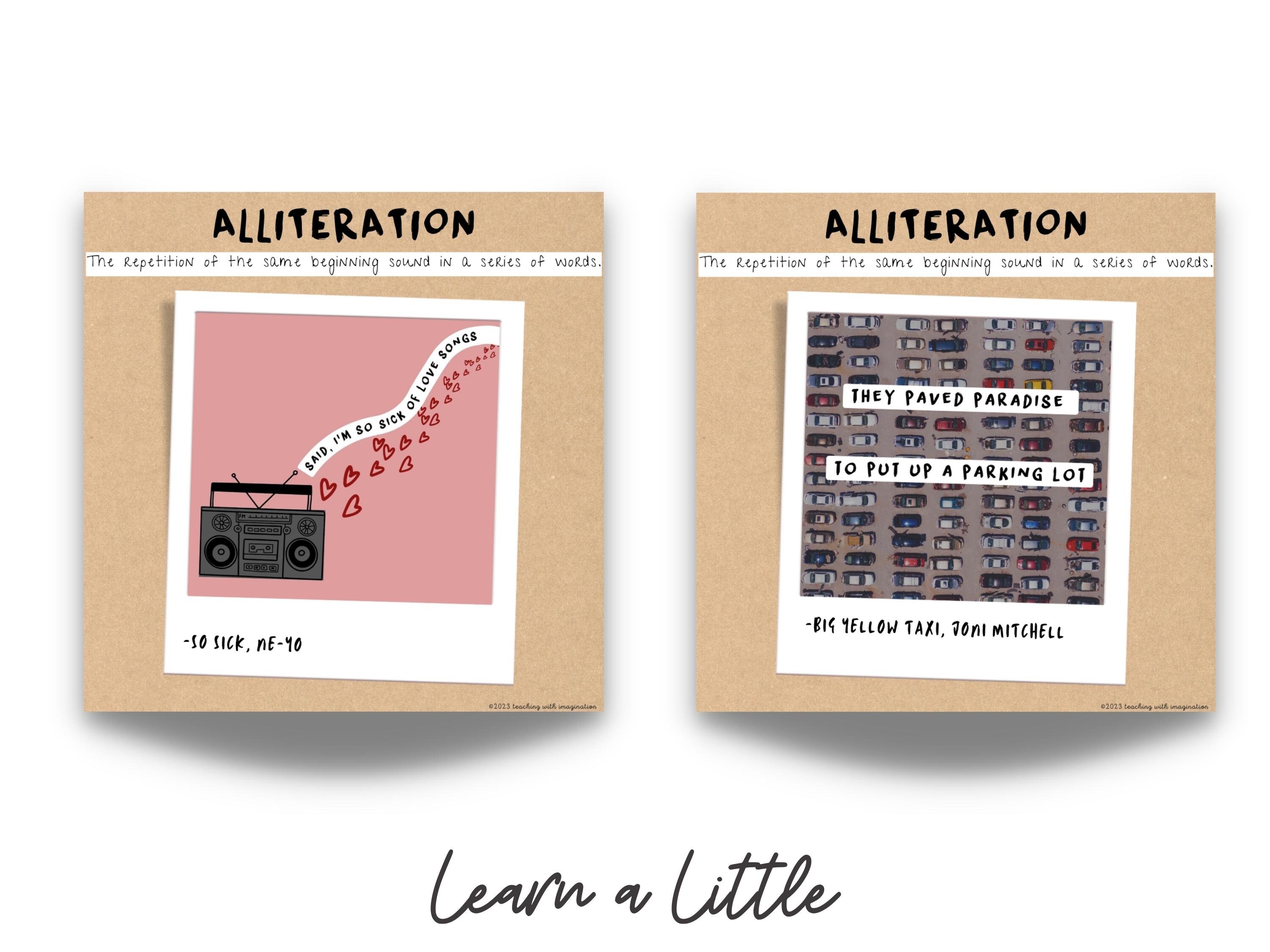 Figurative Language Posters English Classroom Decor Modern - Etsy