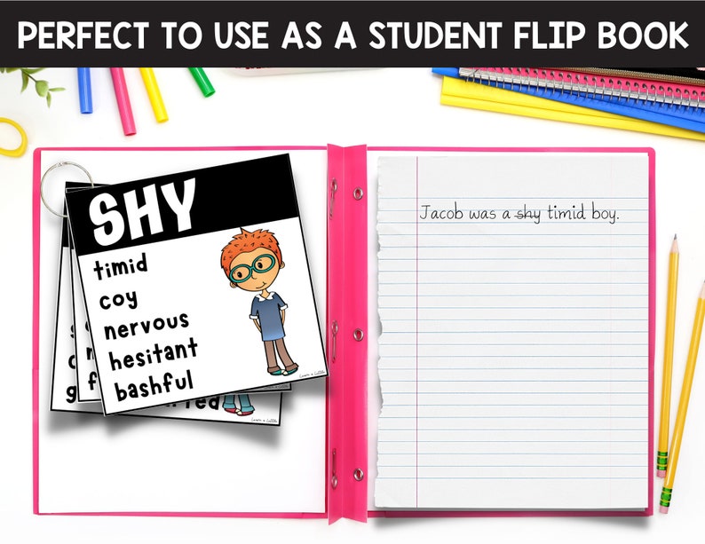 Synonym Posters, English Classroom Posters, Writing Posters, Learning ...