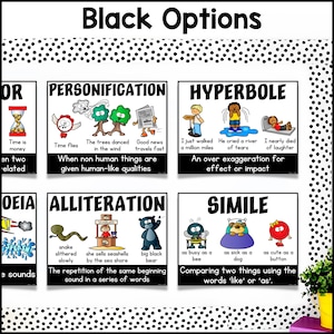 Figurative Language Posters, English Classroom Posters, Writing Posters ...