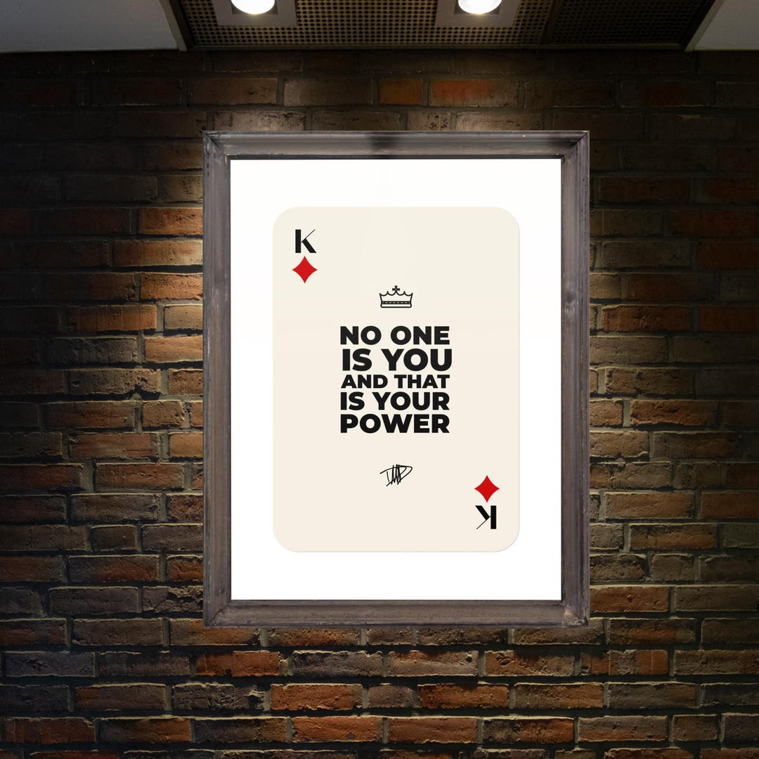 Dave Grohl 'kings of Music' Poster: Playing Card Art (digital Download ...