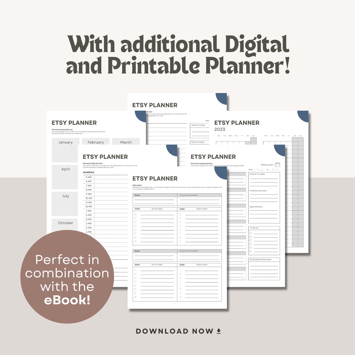 How to Sell Digital Products, Etsy Ebook Bundle | 550+ Product Ideas ...