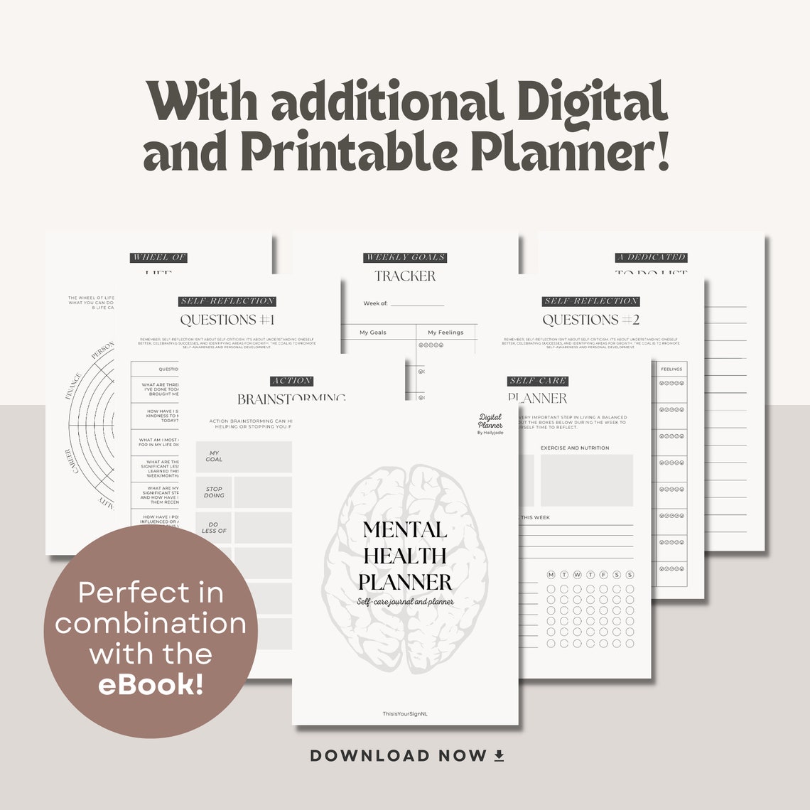 A Comprehensive Guide to Mental Health | Ebook + Digital Planner Bundle ...
