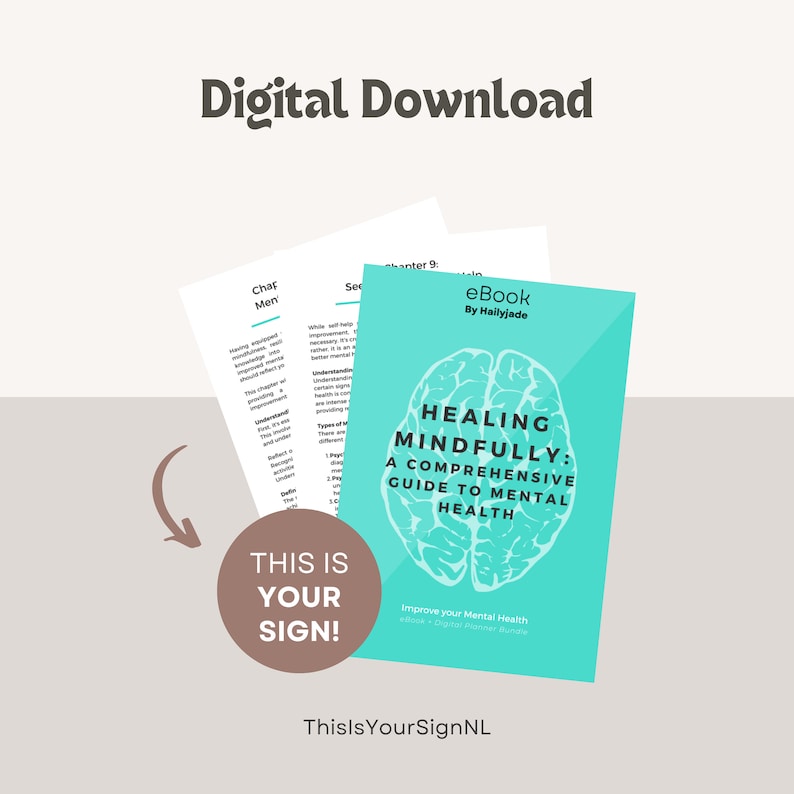 A Comprehensive Guide to Mental Health | Ebook + Digital Planner Bundle ...