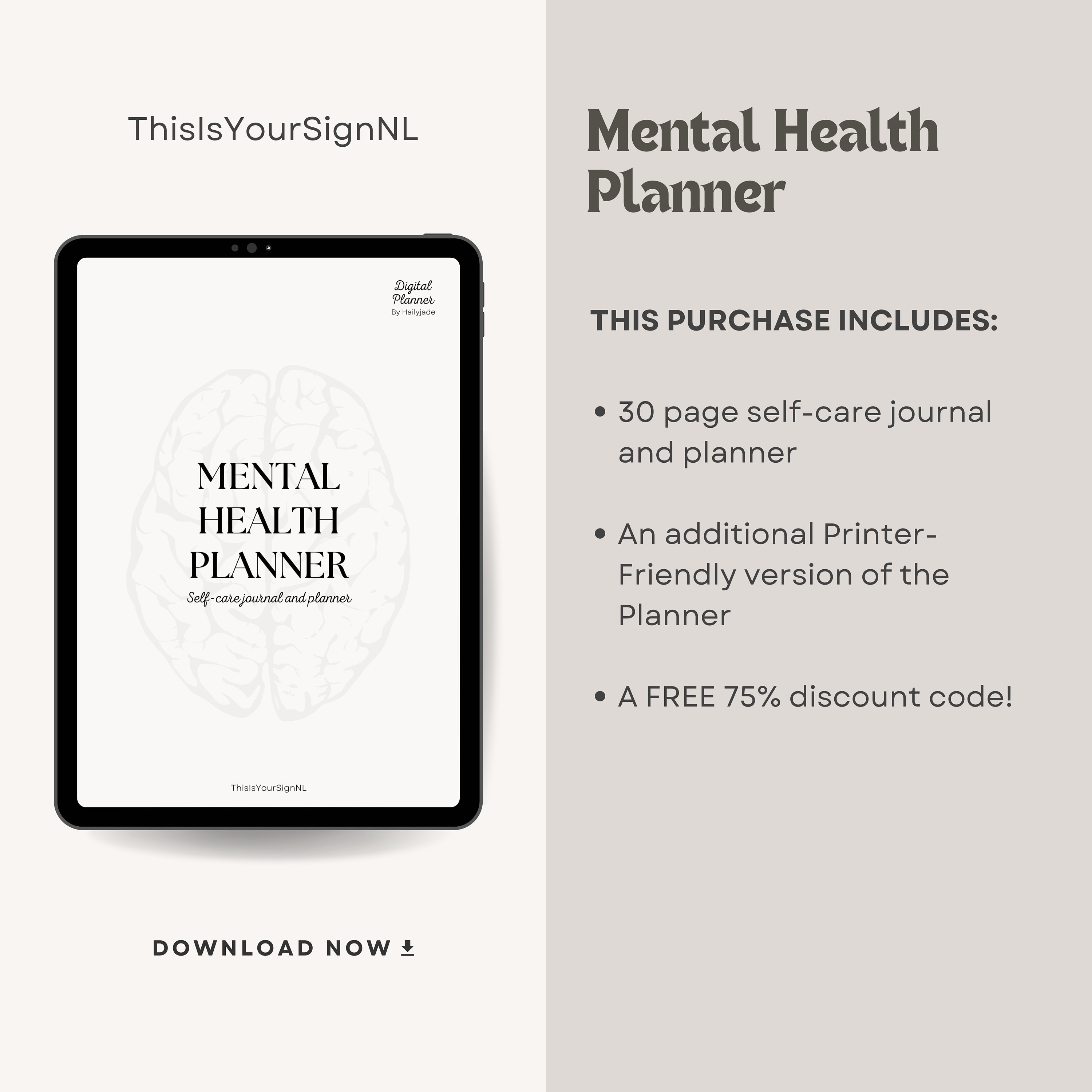 Self-care Journal Mental Health Planner 2023 Mindfulness Journal Goal ...