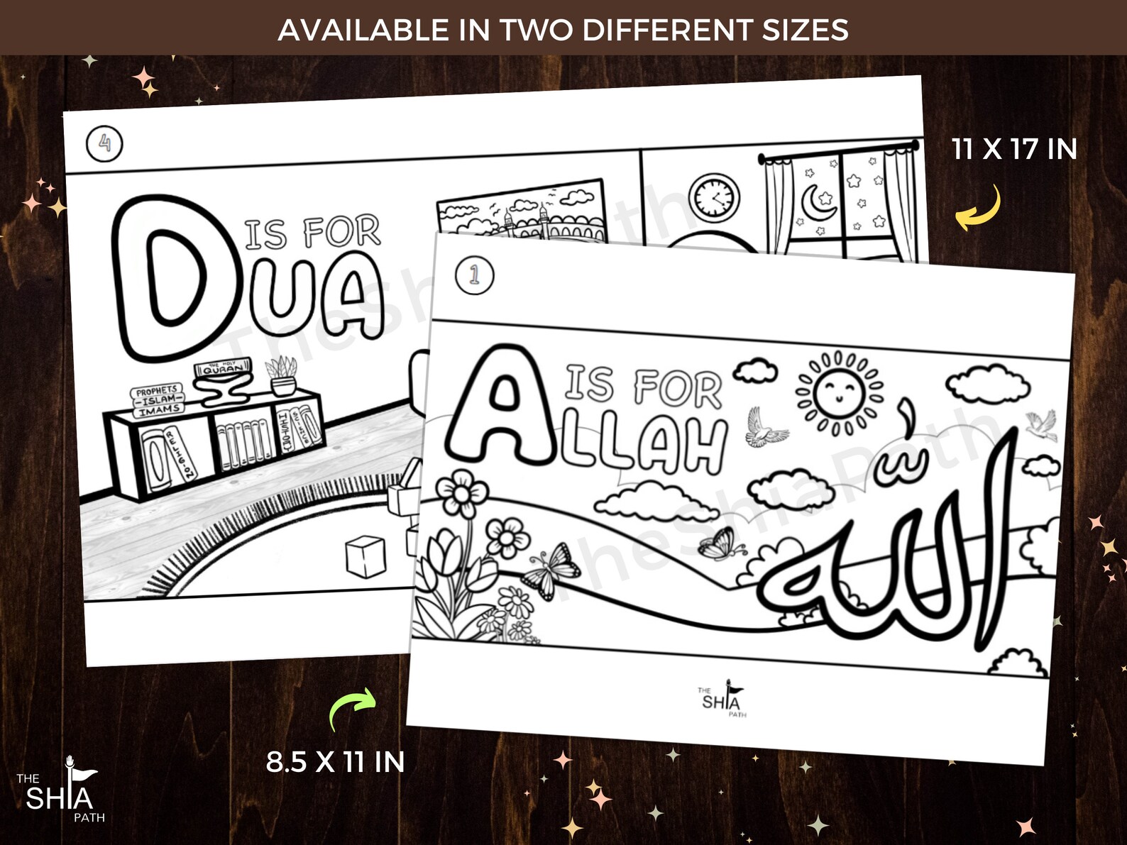 Shia Colouring Pages | Printable Activity Set for Shia Kids | Muharram ...