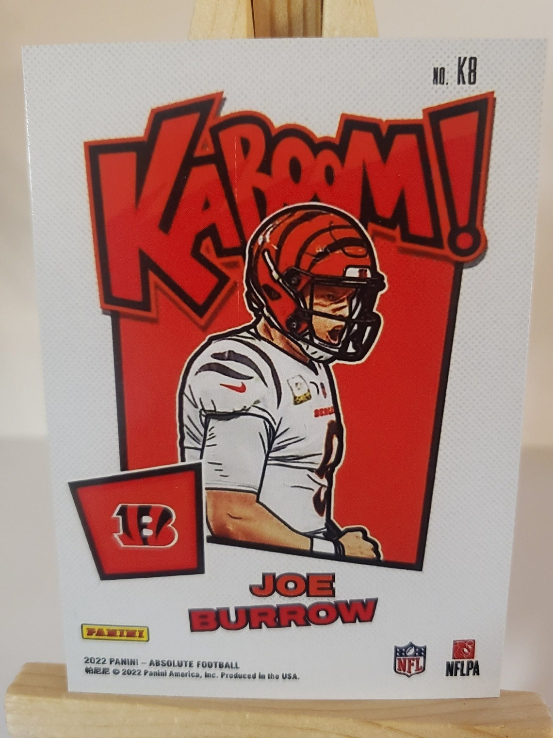 Joe Burrow 2022 Panini Absolute Kaboom K8 NFL Football Card - Etsy