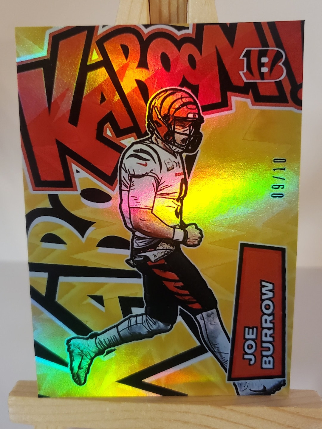 Joe Burrow 2022 Panini Absolute Kaboom #K8 NFL Football Card Novelty Card Reprint - Etsy