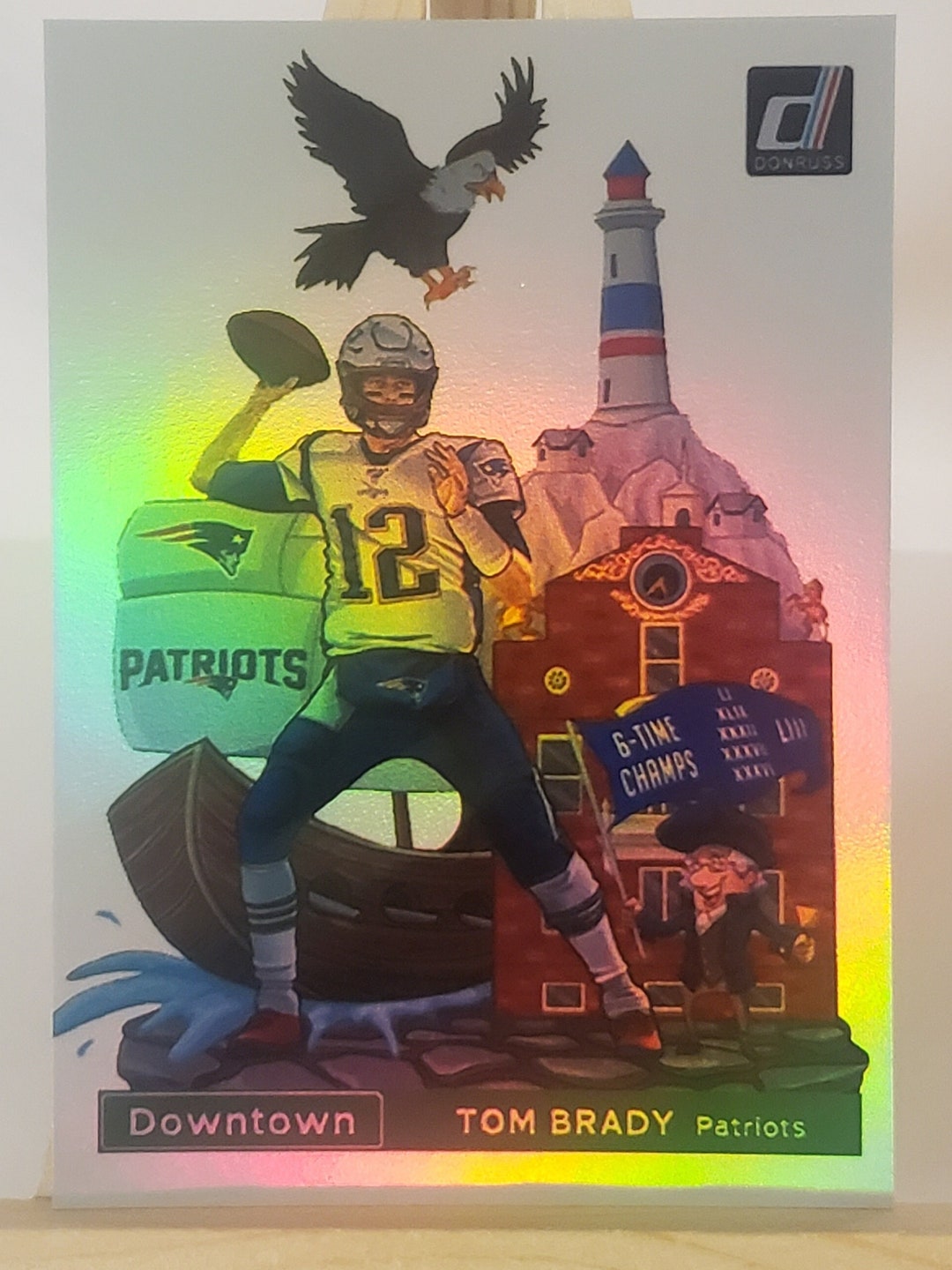 Tom Brady 2020 Donruss Downtown No. D-TB Novelty NFL Football Card ...