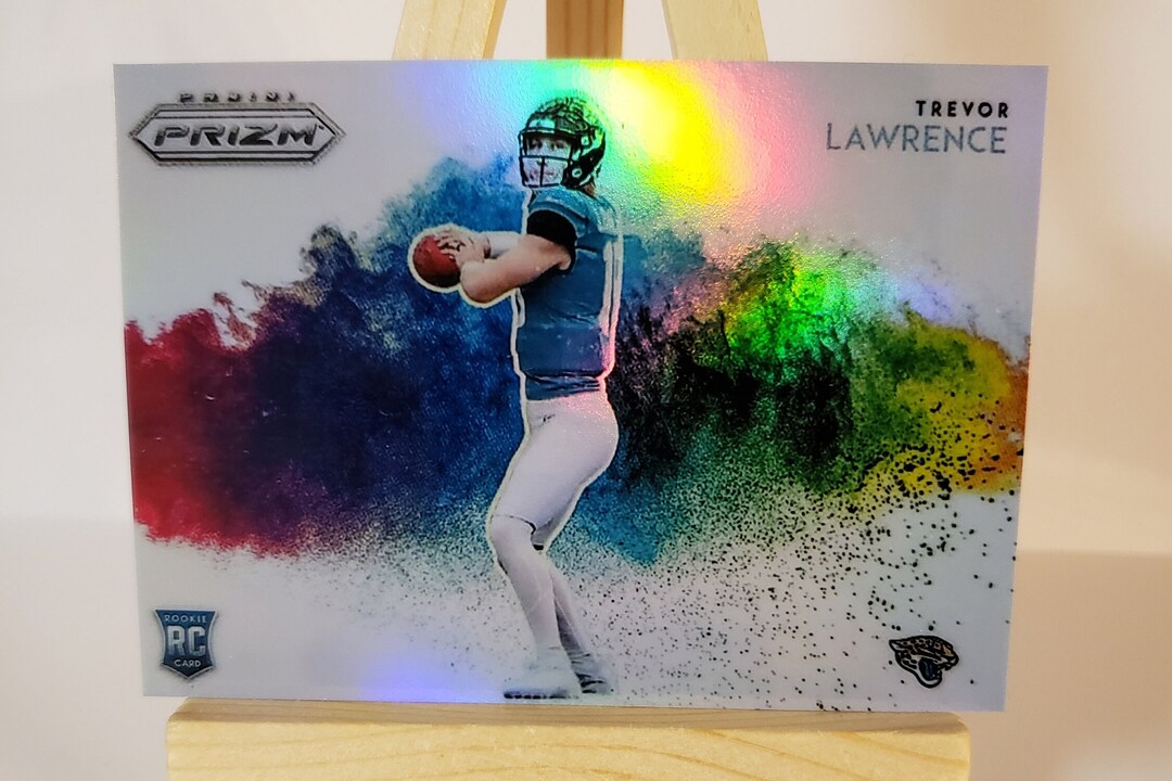 Trevor Lawrence 2021 Panini Prizm Color Blast #CB-11 Rookie NFL ...