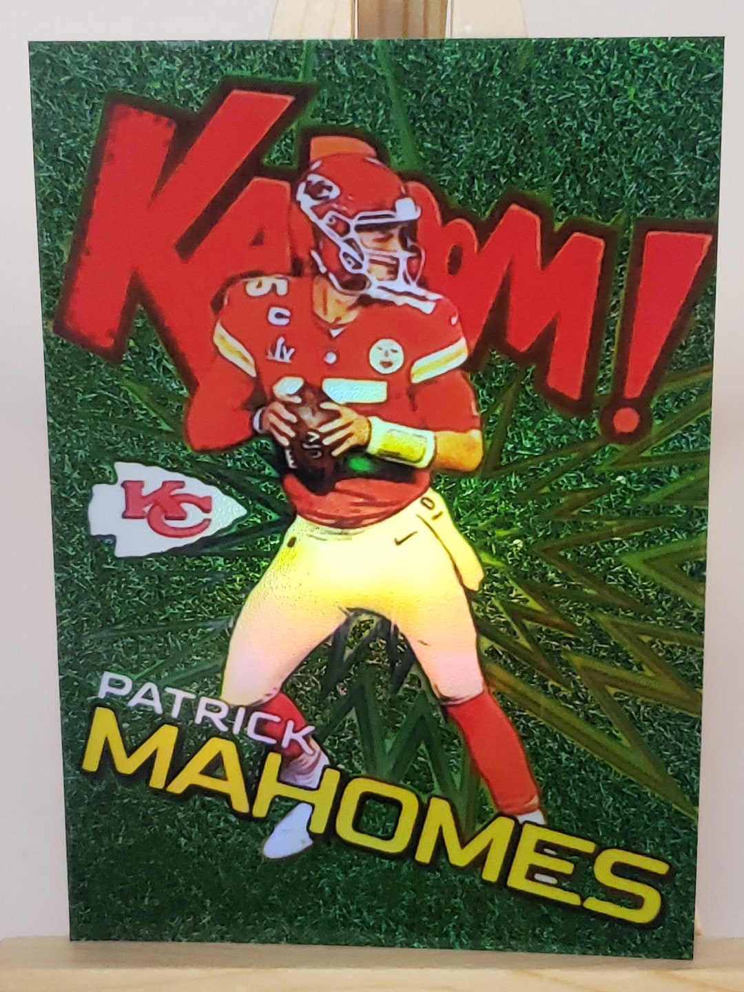 Patrick Mahomes 2023 Legacy Kaboom Football Turf Edition #PM-KB Novelty ...