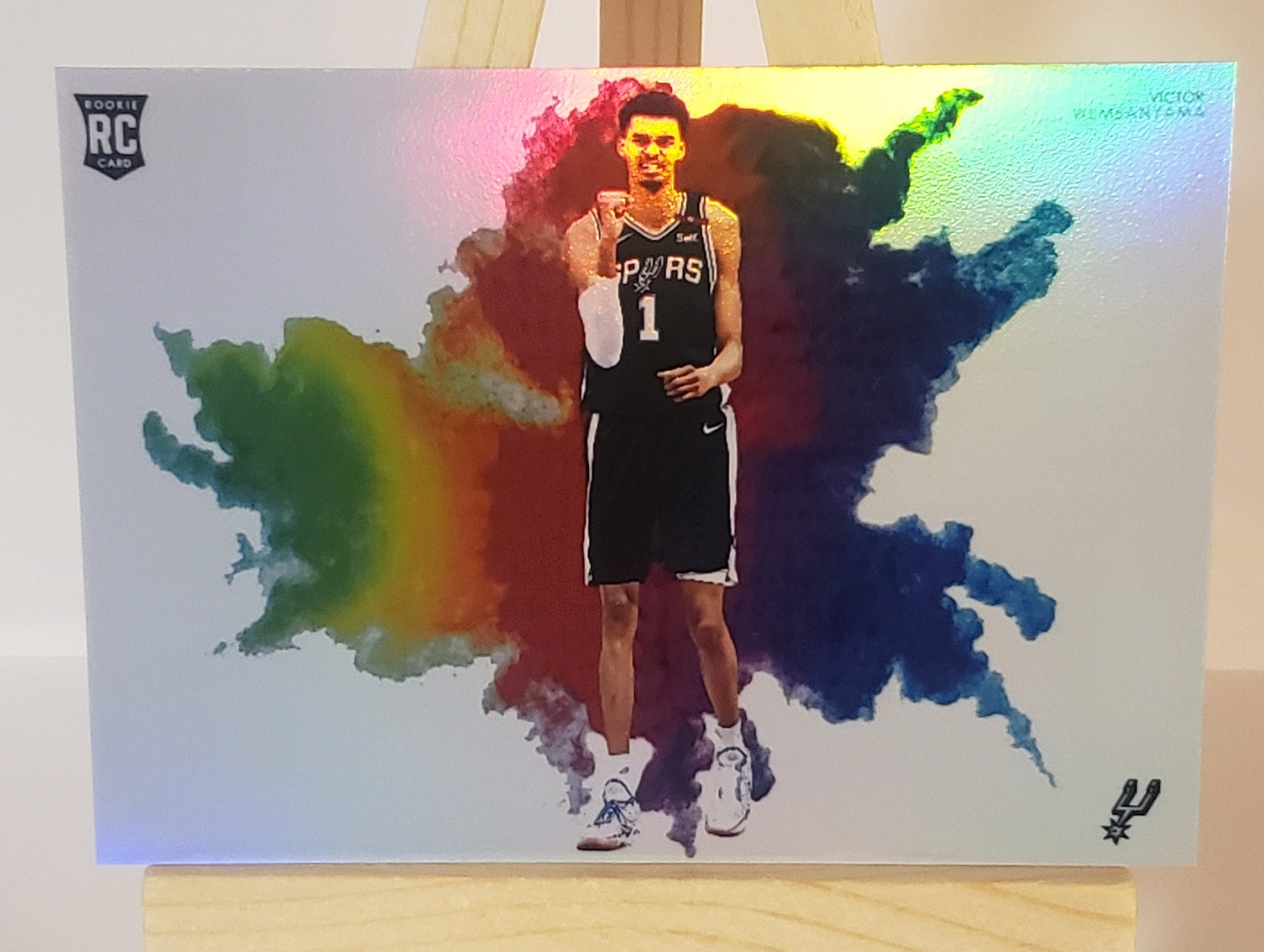 Victor Wembanyama 2023 Color Blast Custom Holographic Rookie - Etsy New ...