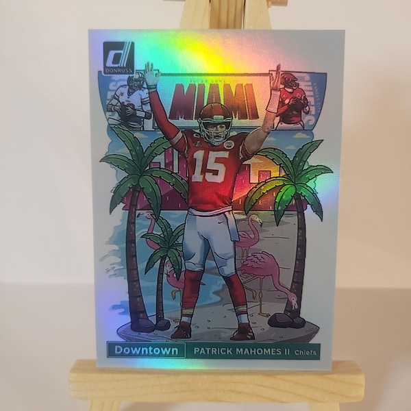 Mahomes Downtown Card - Etsy