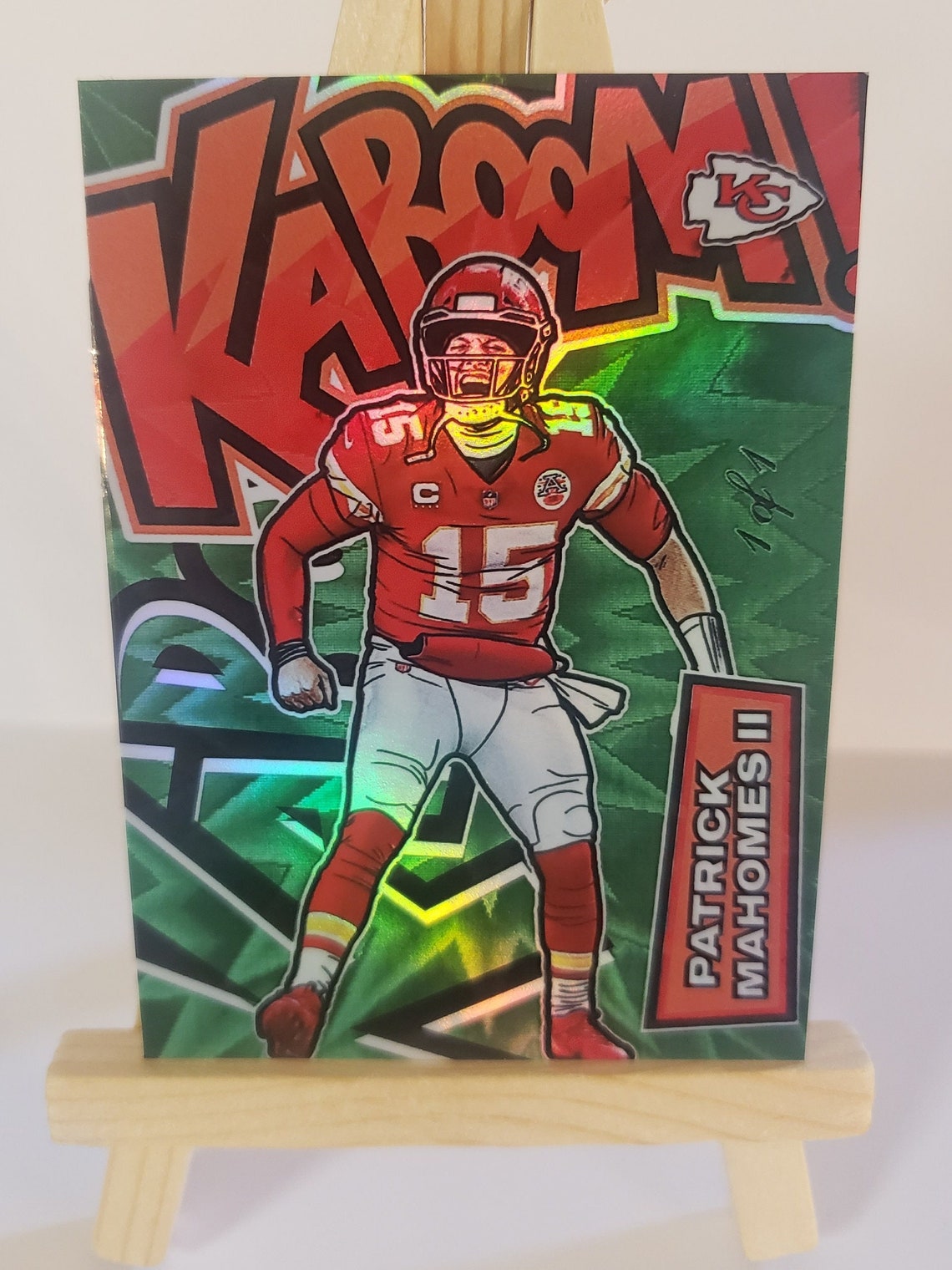 Patrick Mahomes 2022 Panini Absolute Kaboom Novelty NFL - Etsy