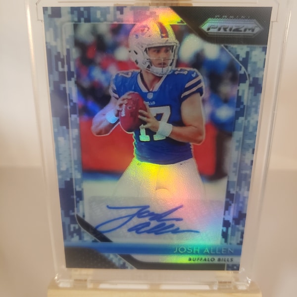 Signed Josh Allen Rookie Card - Etsy