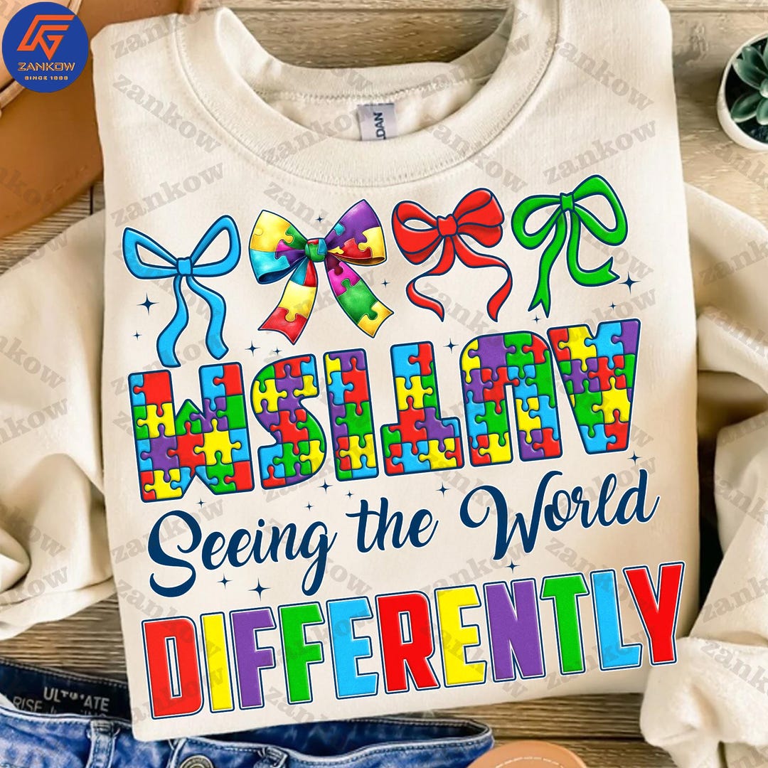 Autism Seeing the World Diffrently Png, Autism Awareness Png, Be ...