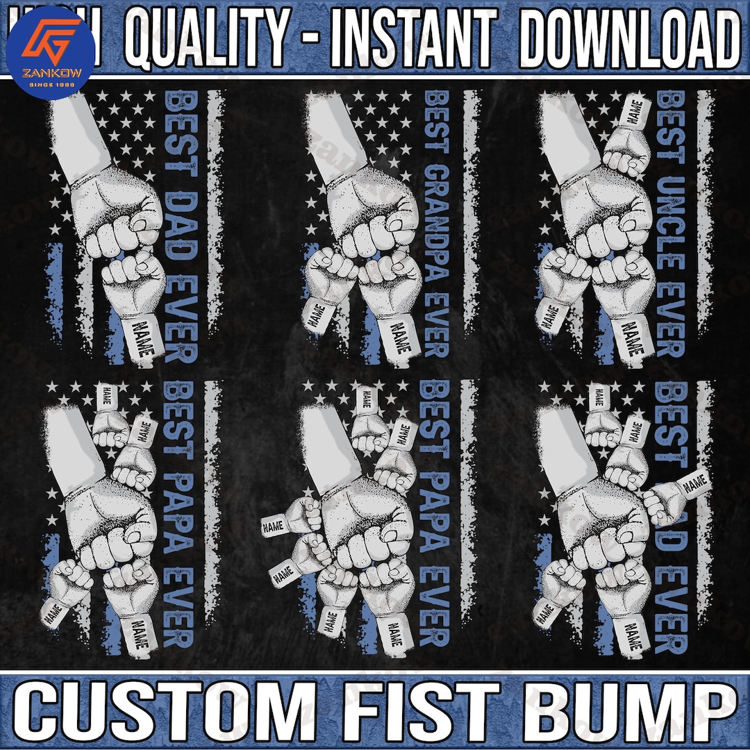 6 First Bump Dad Png Bundle, Fist Bump Set Png, Baby Papa Fist Bump Png ...