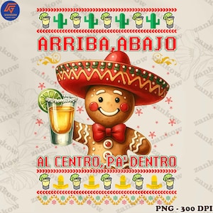 Mexican Gingerbread With Sombrero Christmas Png, Gingerbread Man Png ...