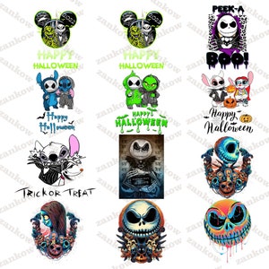 20 Halloween Horror Movie Png, Horror Character Png Bundle, Peace Love ...