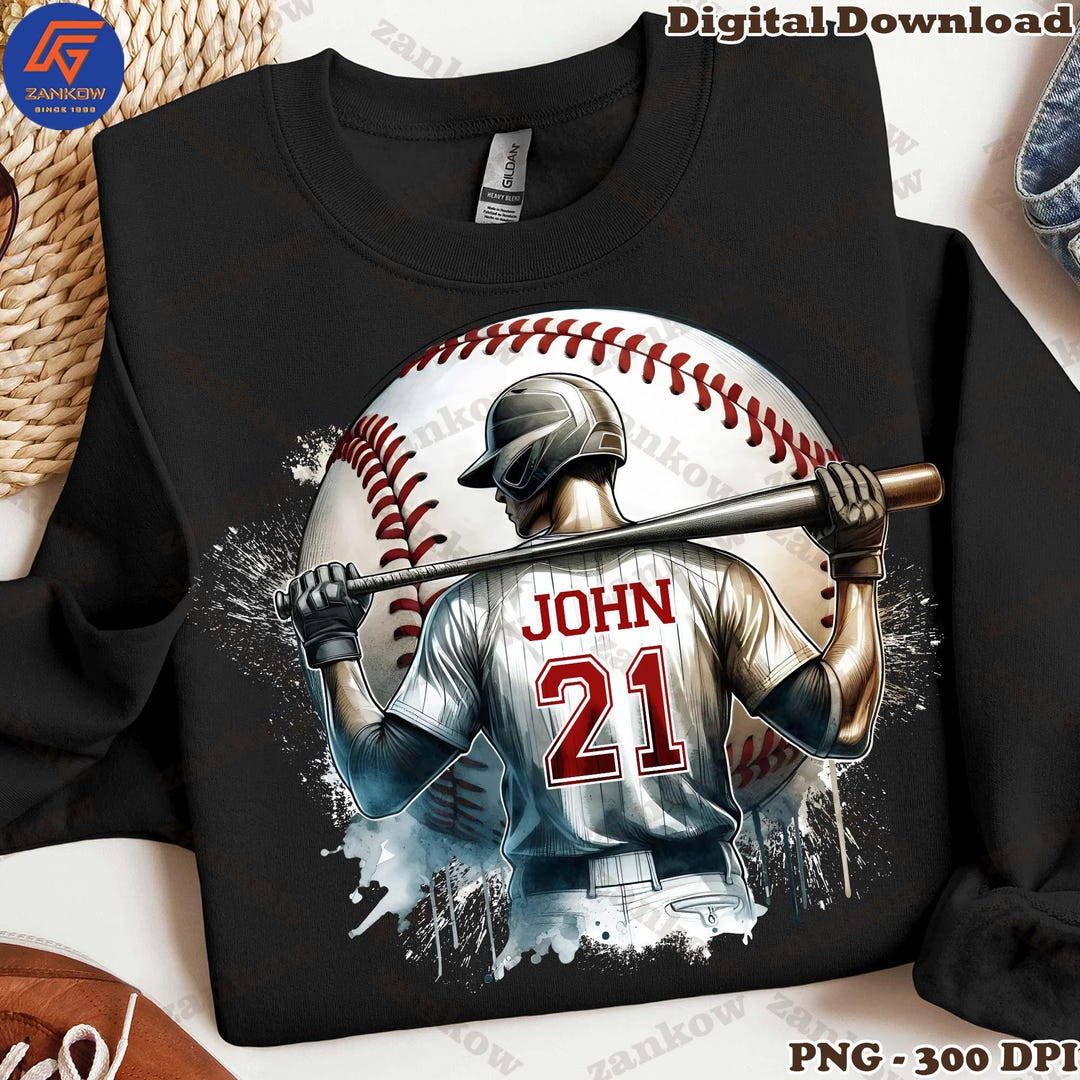 Personalized Baseball Png, Custom Baseball Shirt Png, Baseball Mama Png ...