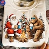 Santa Bigfoot PNG, Bigfoot Sublimation, Christmas Sublimation ...