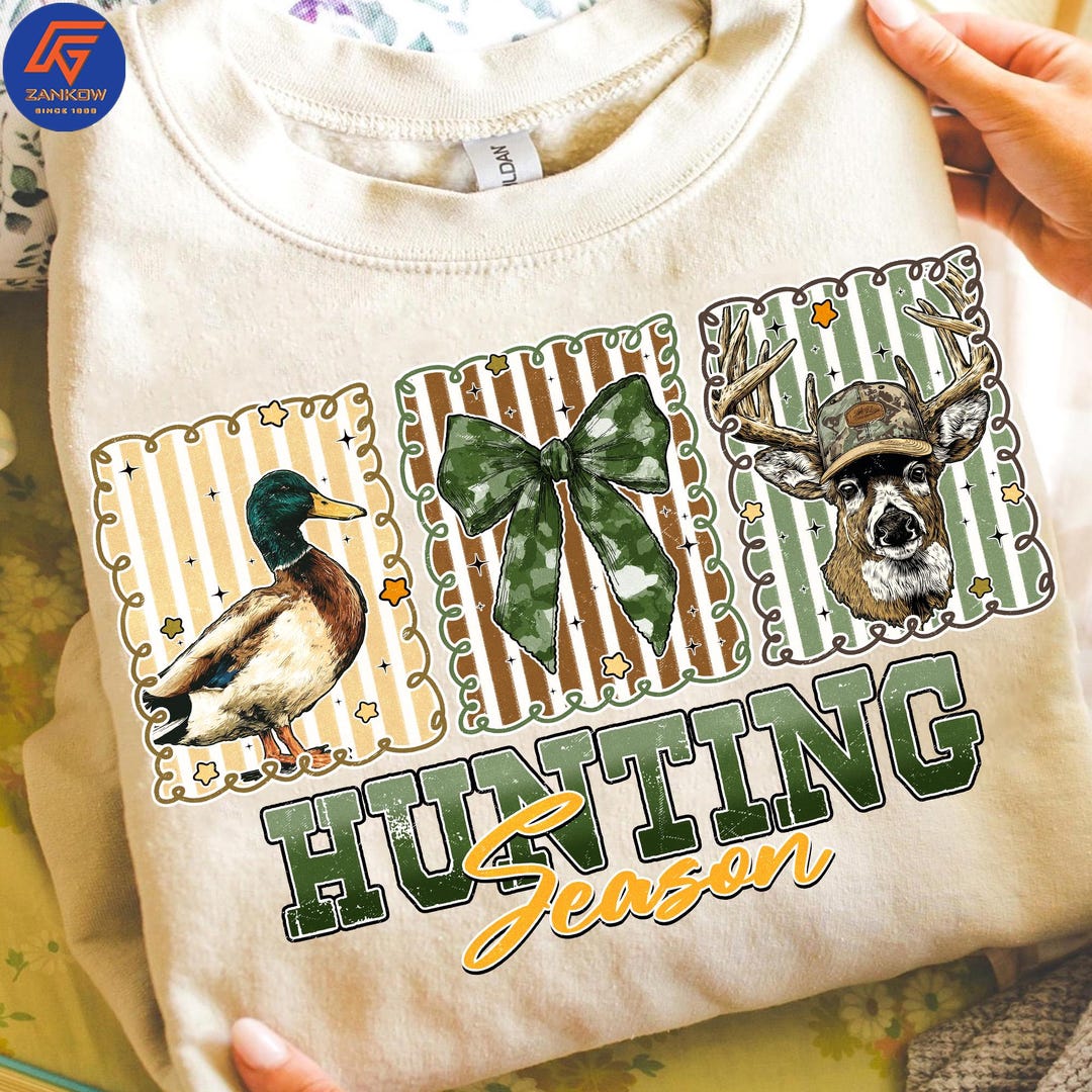 Hunting Season PNG, Preppy Camo Bow Png, Deer Hunting PNG, Duck Hunter ...