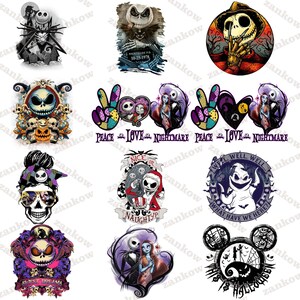 20 Halloween Horror Movie Png, Horror Character Png Bundle, Peace Love ...