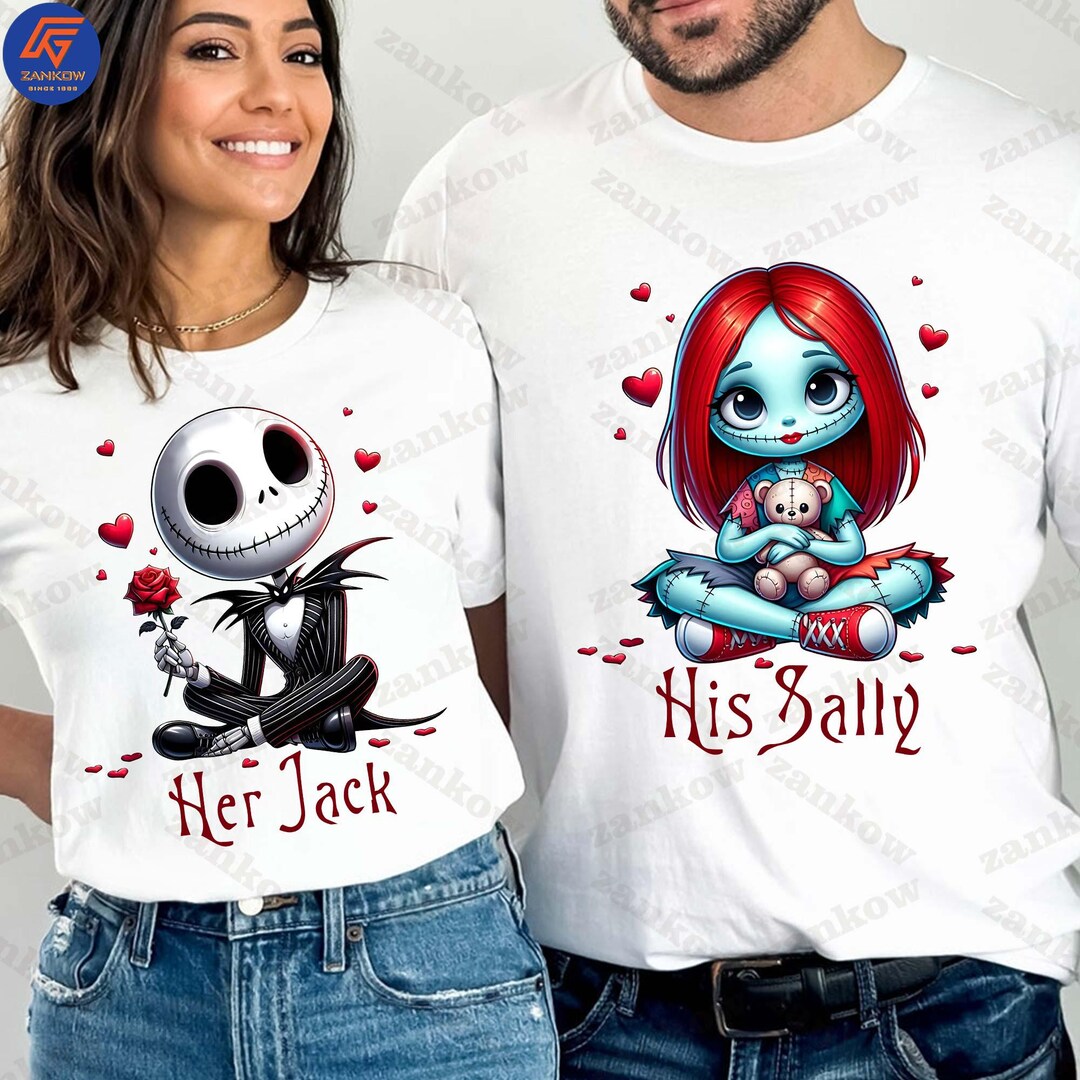 Nightmare Valentine Couple Png, Horror Character Png, Valentine ...