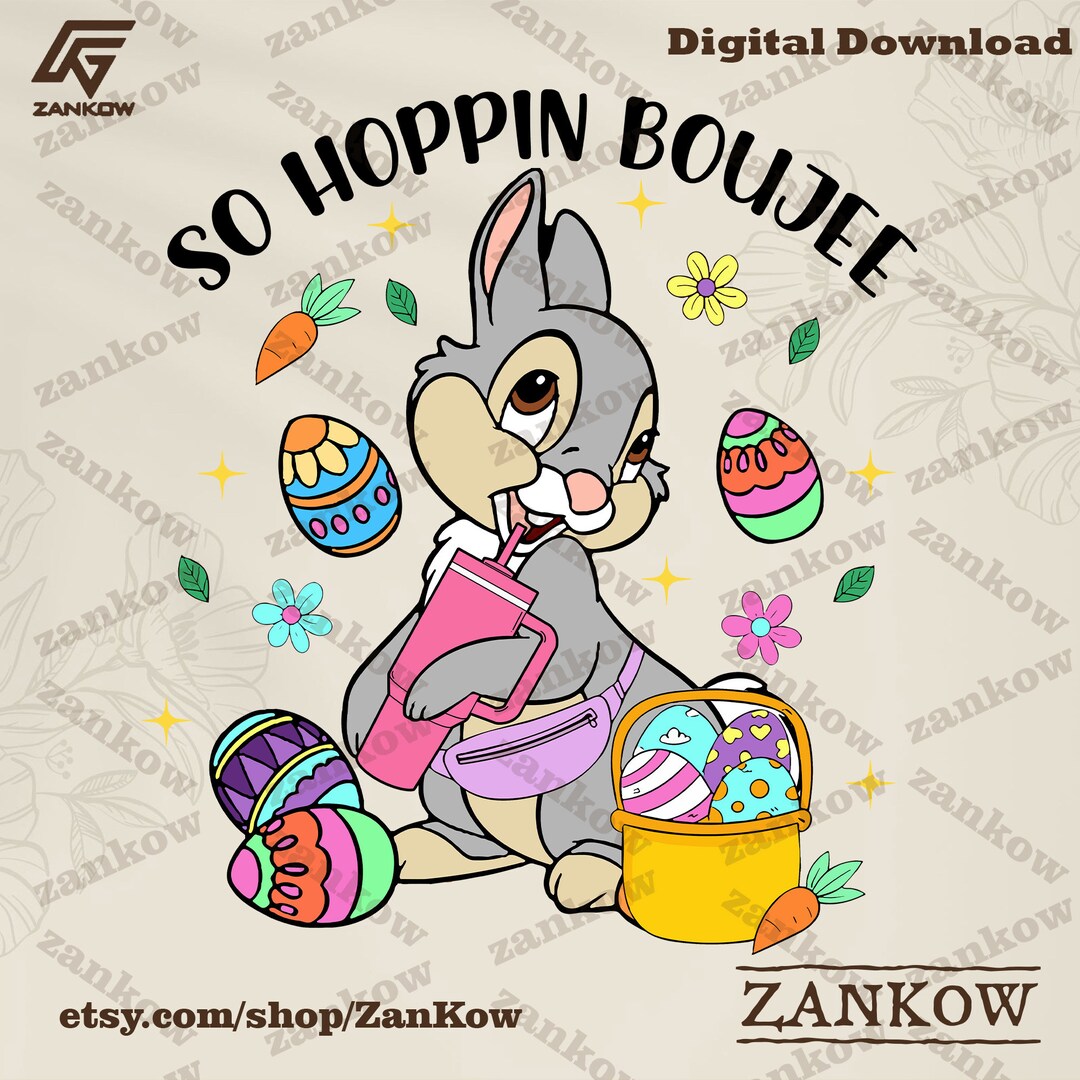 Easter so Hoppin Boujee Tumbler Belt Bag Inspired Bundle PNG Design ...