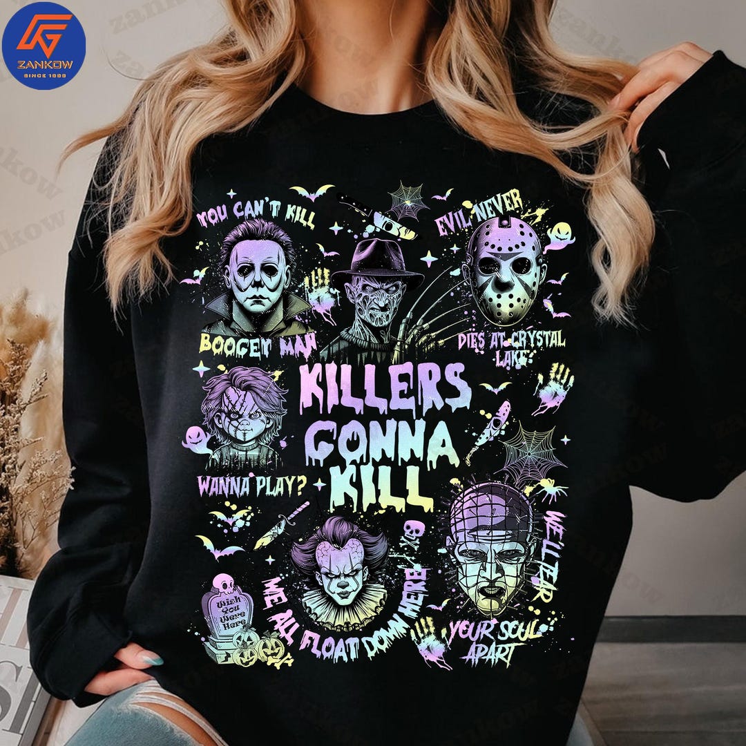 Horror Movie Halloween Png, Killer Halloween Horror Png, Coquette ...