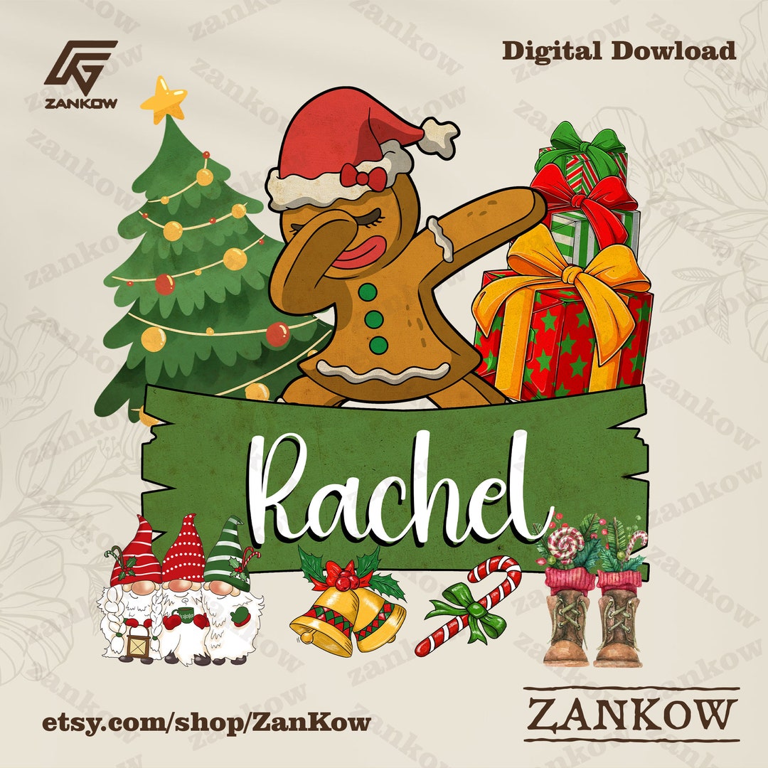 EDITABLE Christmas Name Holder Canva Template Make Your Own - Etsy