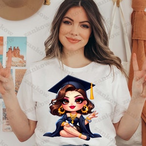 25+ Para Mi Familia Chicano Png Bundle, Graduation Chibi Style Png ...