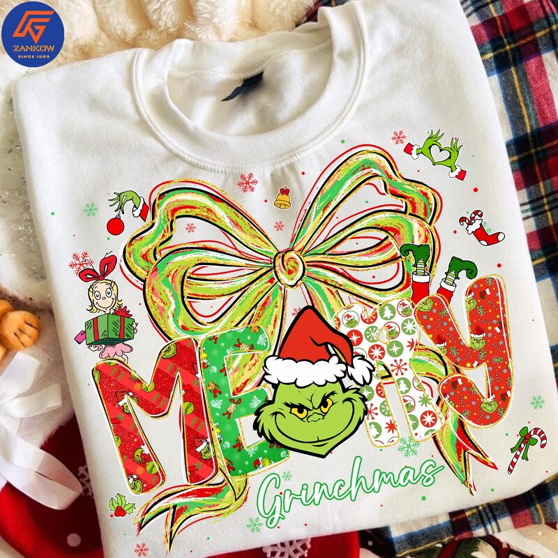 Preppy Grinch - Etsy